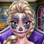 Elsa Scary Halloween Makeup | Dress Up Games For Girls