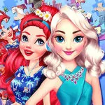 Princess Puzzle Portrait | Dress Up Games For Girls